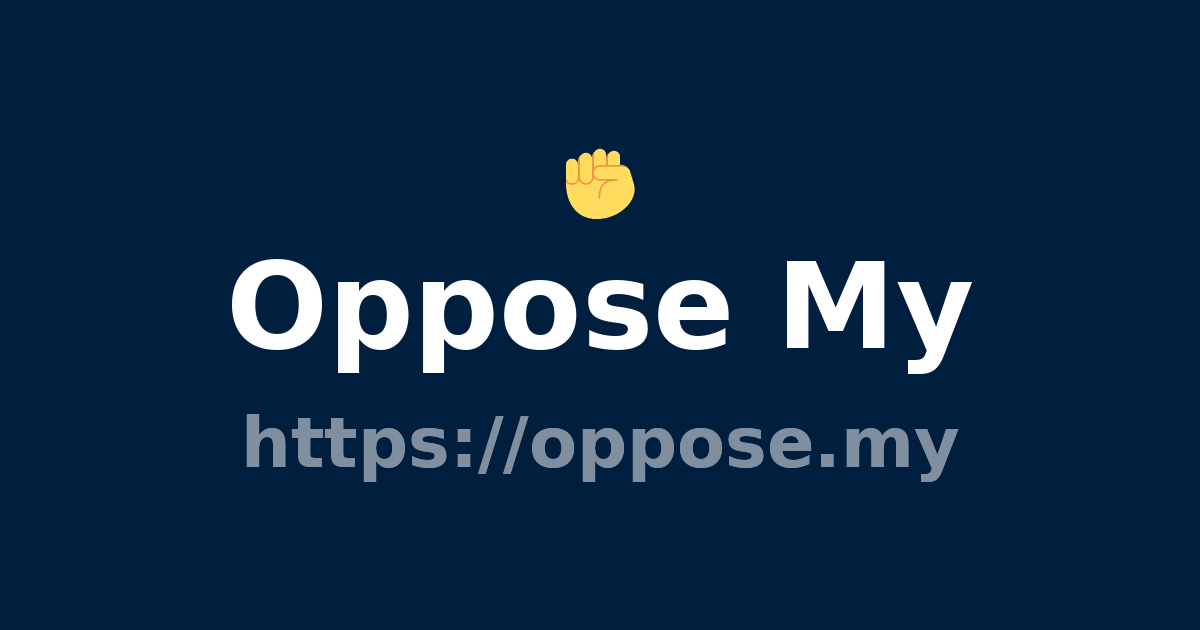 Oppose My